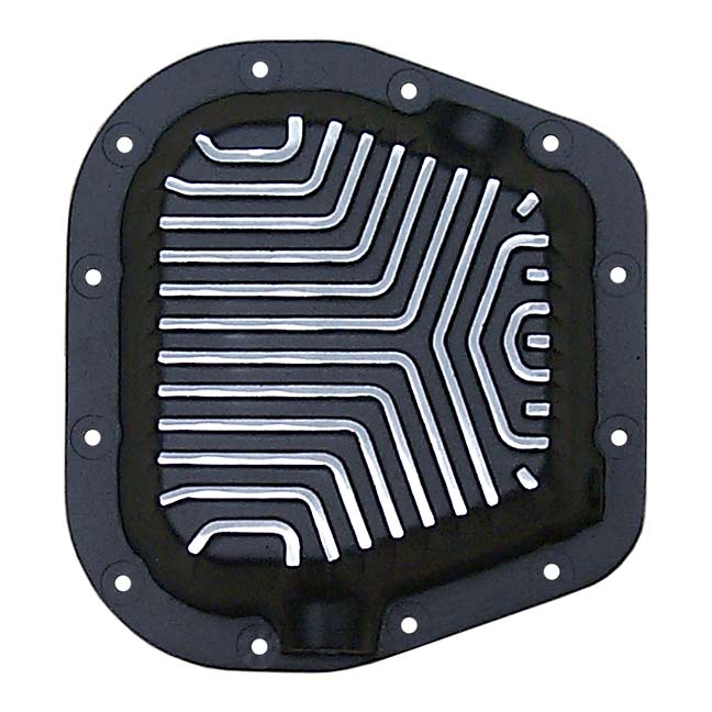 PML Ford Sterling 9.75, Patterned Fins Differential Cover